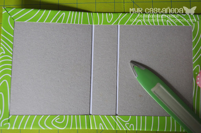 Tutorial Libreta con pluma | Abbondanza Fiesta - Papel para Scrapbook en México