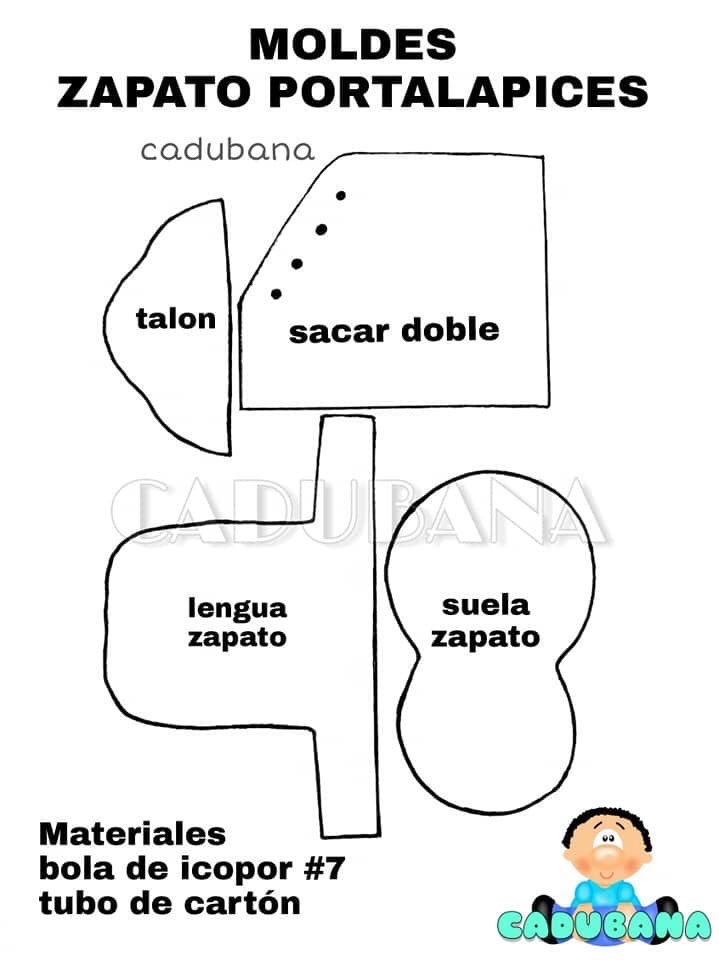 Eu Amo Artesanato: Bota em Eva com Molde