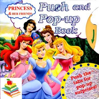 Kampung Buku Anak: Princess & Her Friends - Push & Pop Up Book