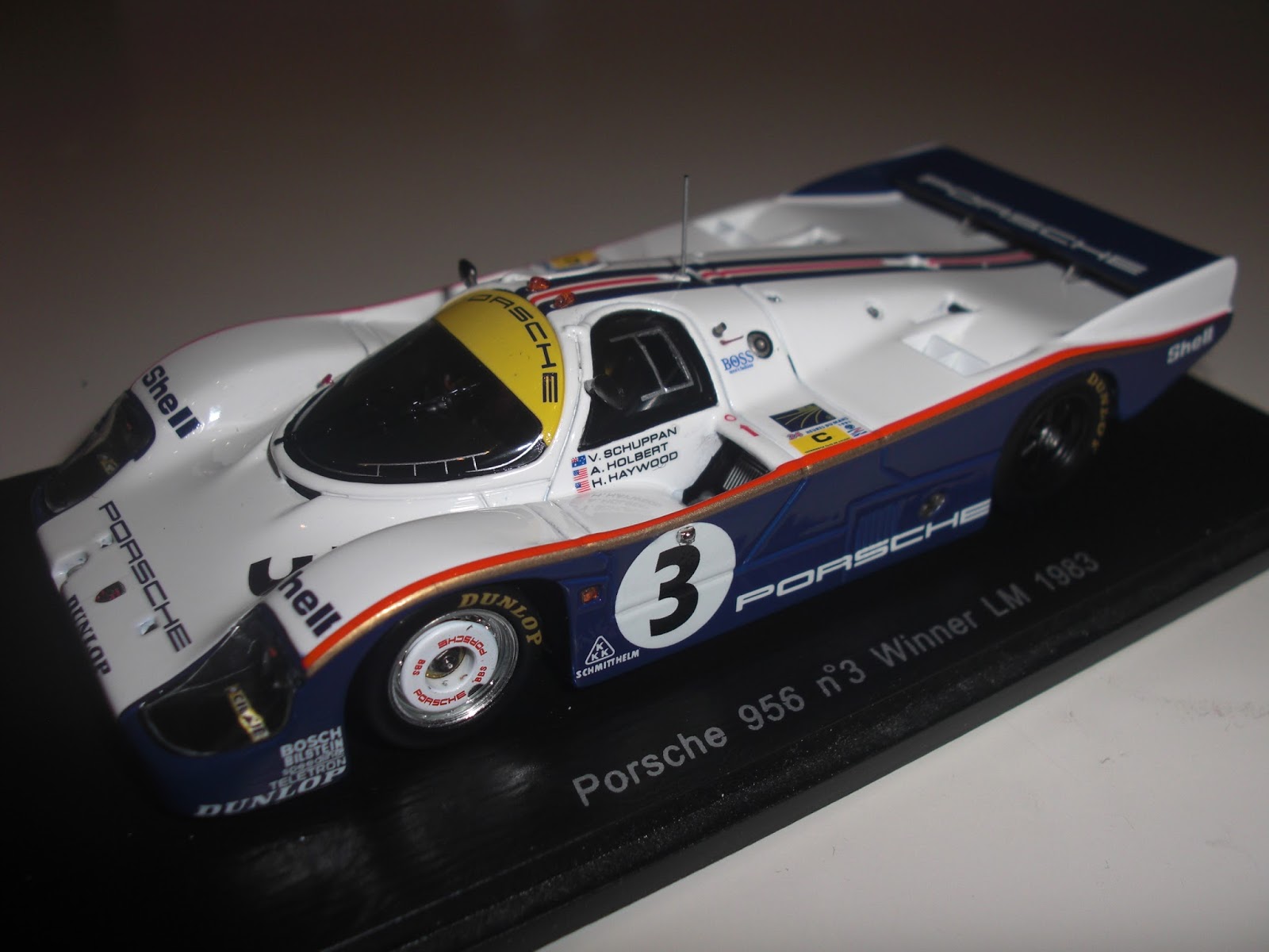 24 Heures du Mans: Porsche 956 #3 Winner LM 1983 A. Holbert - H ...