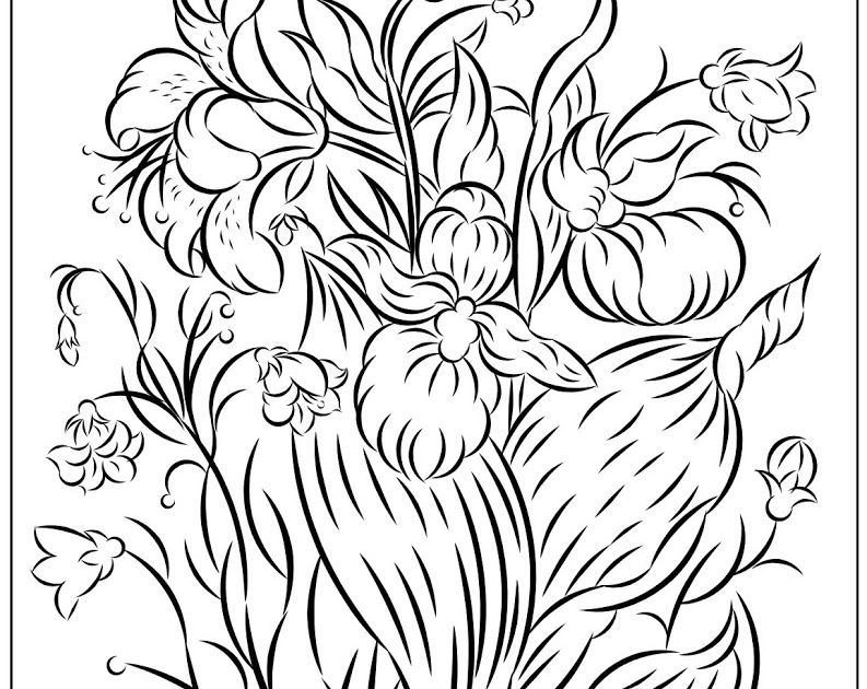Nicole s Free Coloring Pages SUMMER FLOWERS COLORING PAGES nicole-s-free-coloring-pages-summer-flowers-coloring-pages
