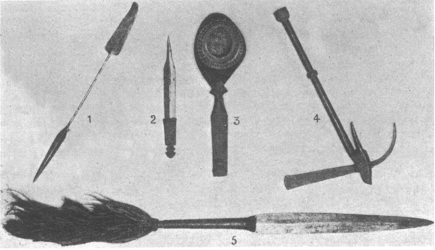 Some Ngoni Weapons Obtained in 1900 ~ NGONI PEOPLE