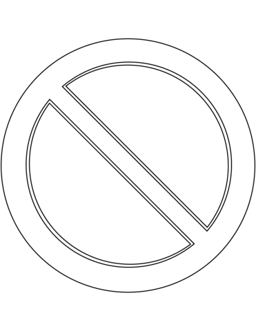 No Coloring Pages ~ Coloring Print