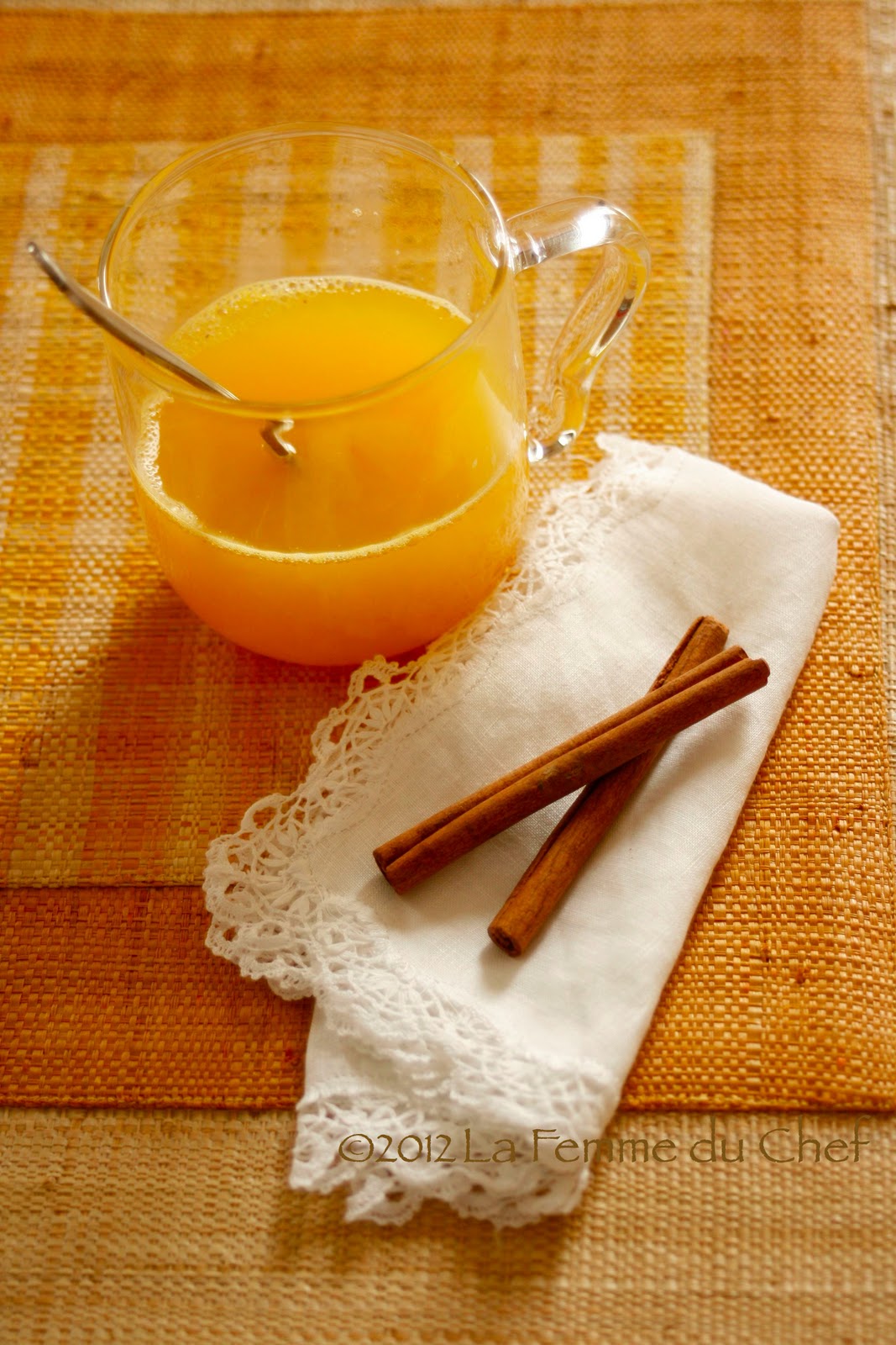 La Femme du Chef: Spremuta speziata