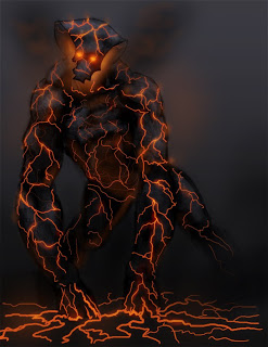 Paul Sims CGA: Lava Monster