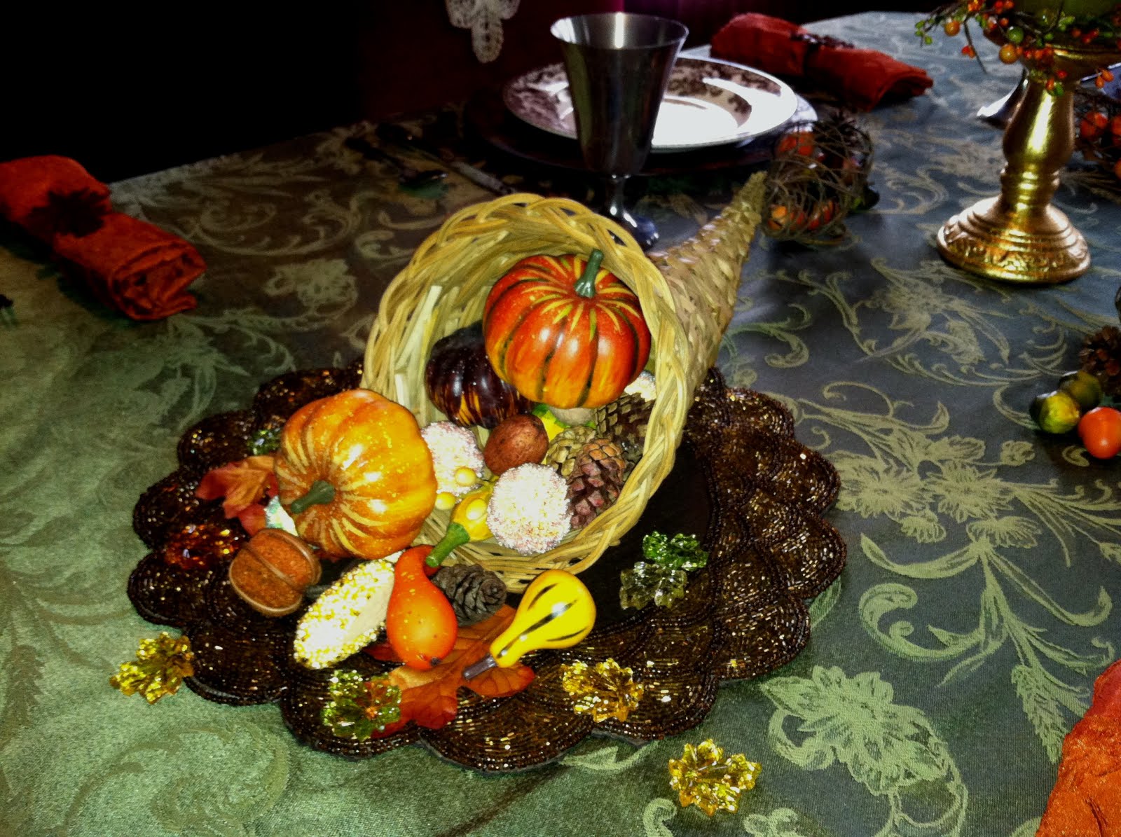 carolinajewel's table: My Cornucopias Runneth Over