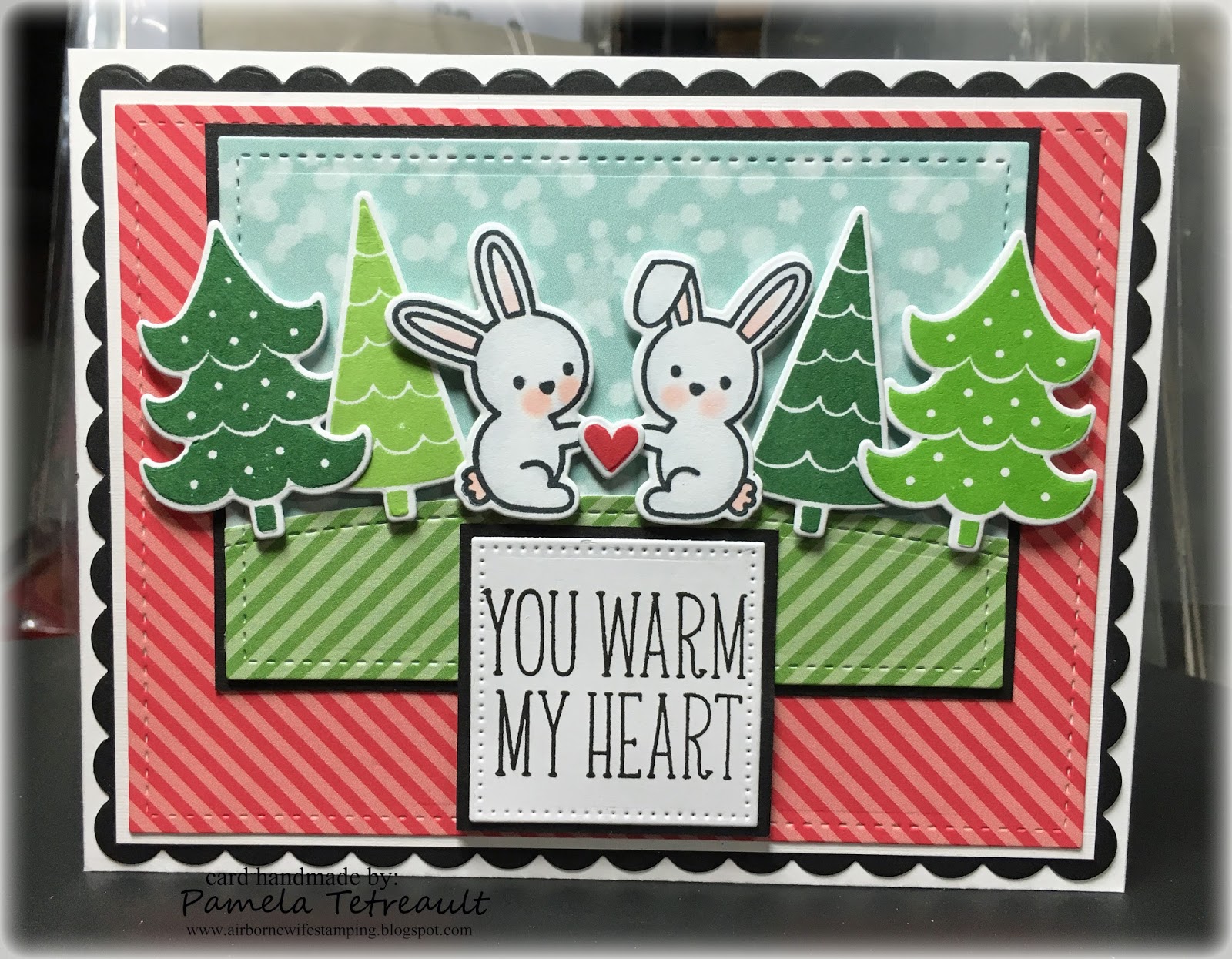 airbornewife's stamping spot: Day 17. Copic Markers "YOU WARM MY HEART ...