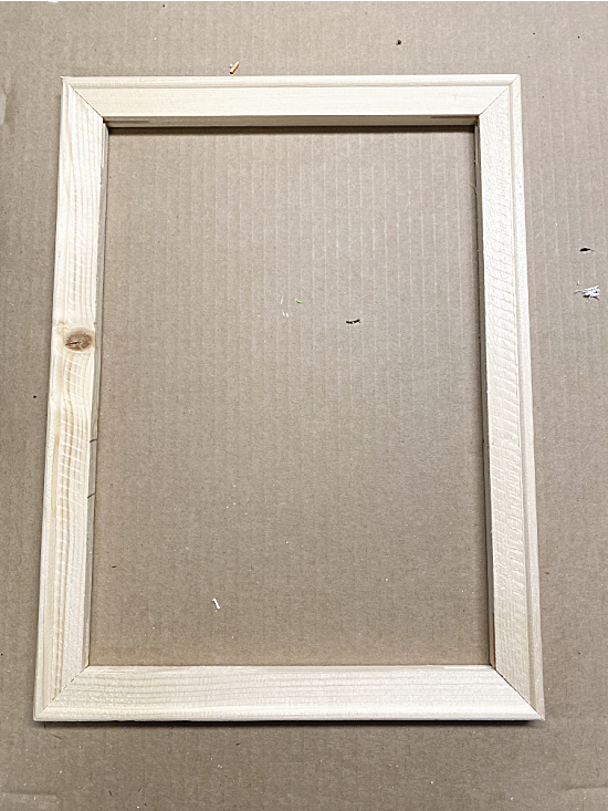 Deconstructed Art Canvas Frame