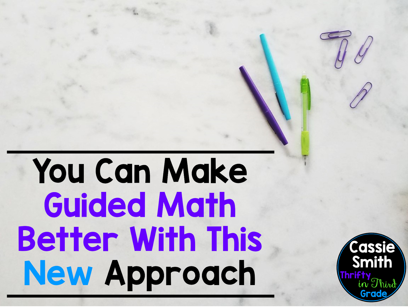 Flexible Guided Math -Why It Works - Thrifty in Third Grade