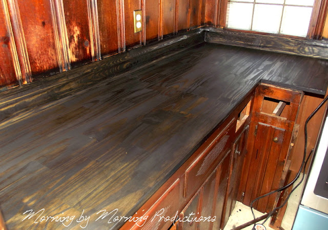 Morning by Morning Productions: DIY Kitchen Countertops