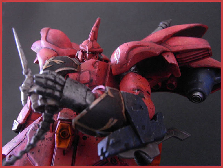 GUNDAM GUY: 1/144 Sazabi II - Diorama Build
