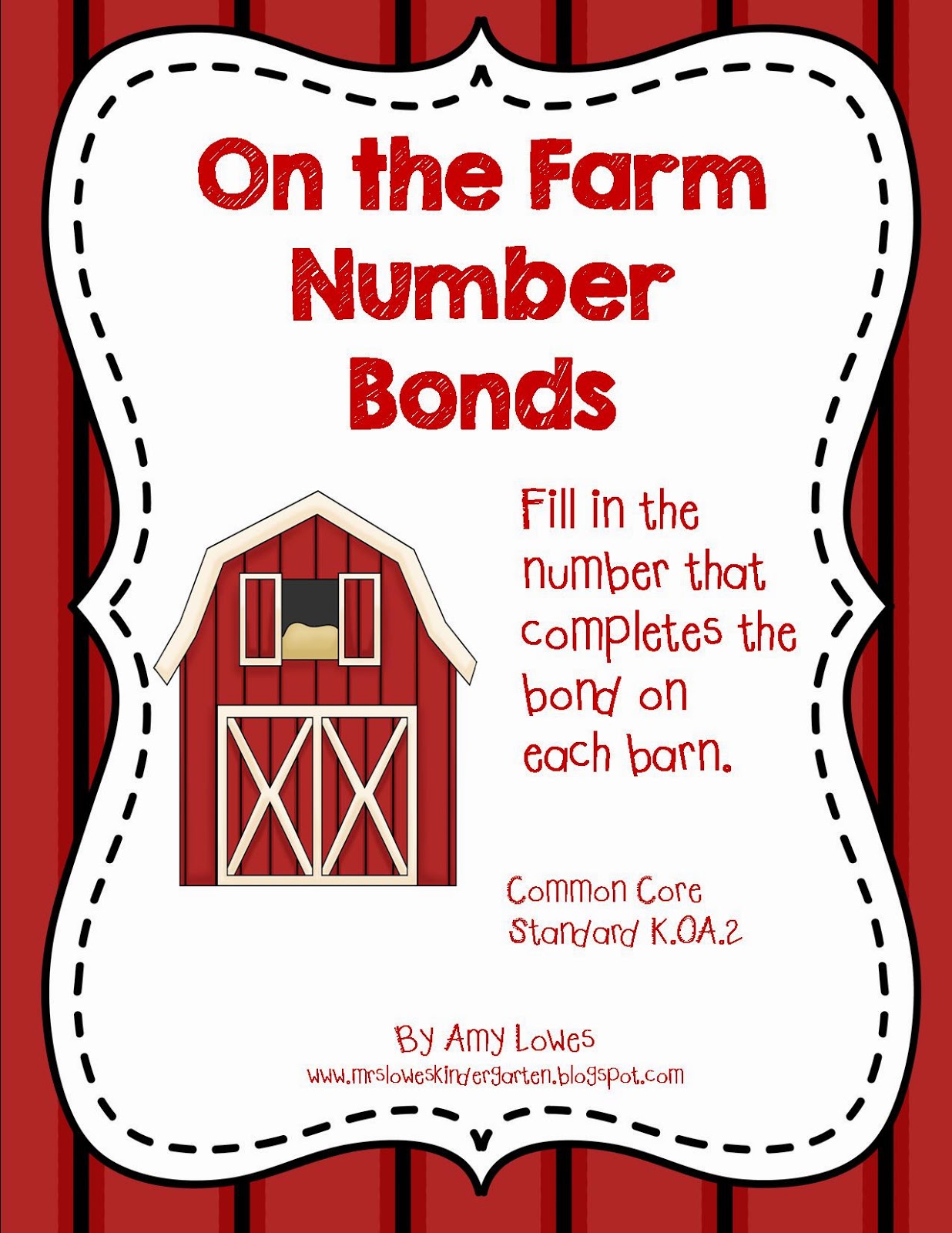 Mrs. Lowes' Kindergarten Korner: Down on the Farm GIVEAWAY plus a Sale!