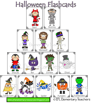 EFL Elementary Teachers: Halloween Activities for the ESL student