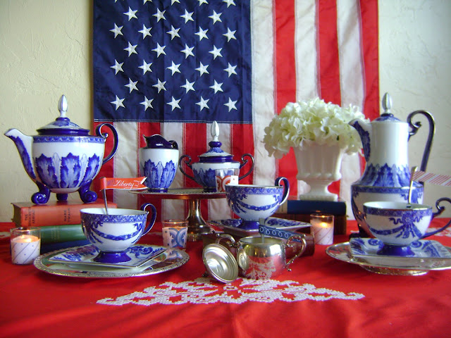 Simply Sweet Event Design: a 4th of July tea party