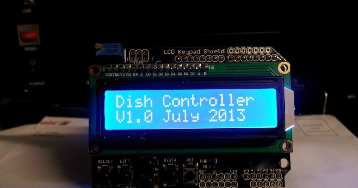 Digital Radio Astronomy: Part Six. Setting up the Dish Controller.