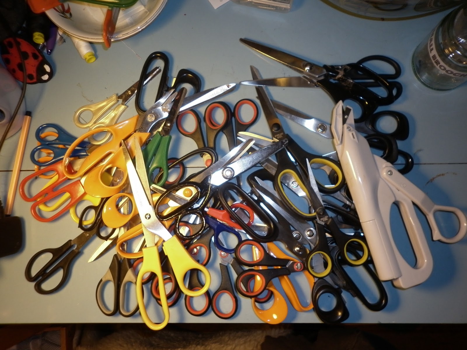 Love From Hetty & Dave: How Many Scissors are too Many Scissors?