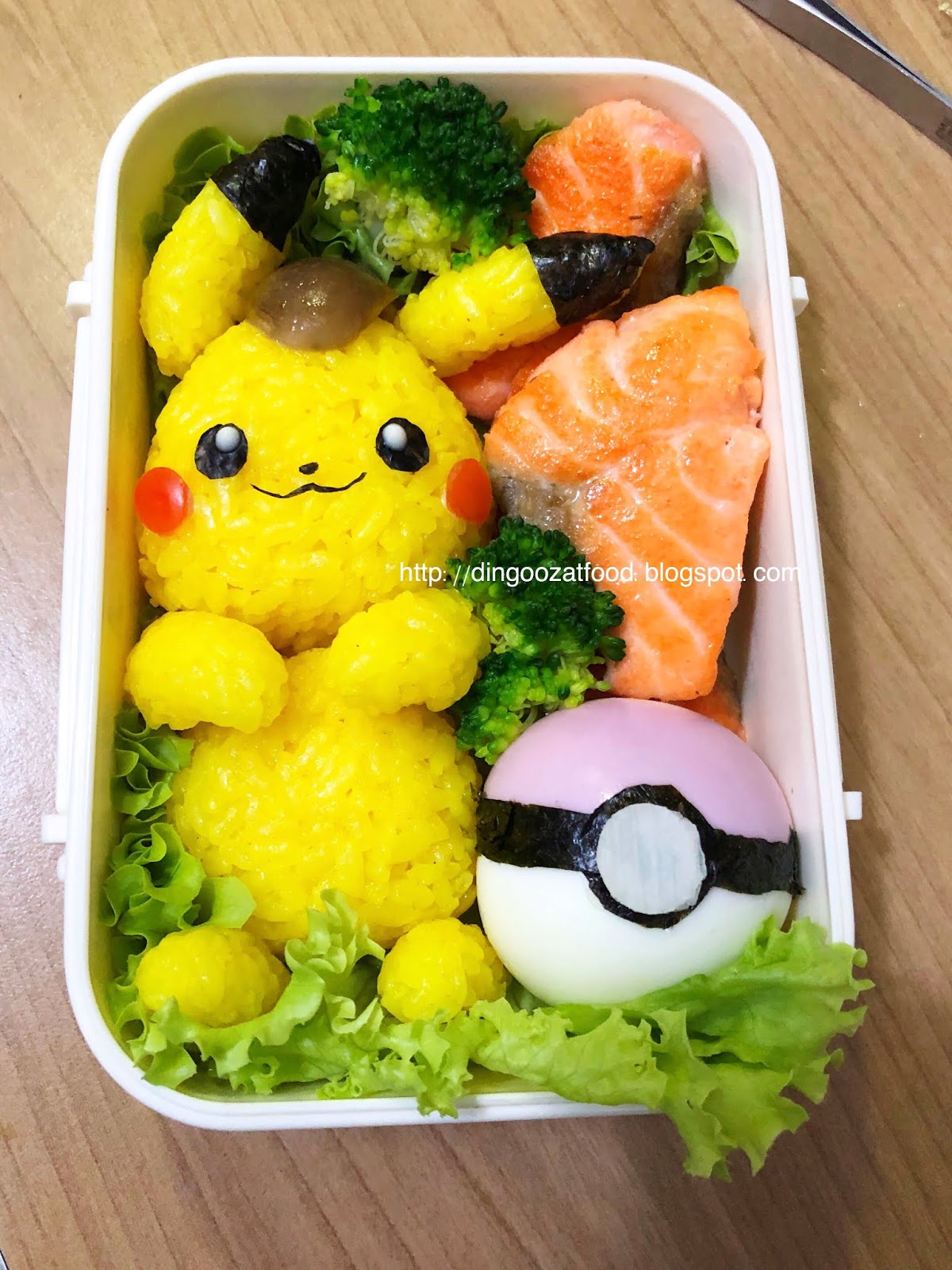 Miki's Food Archives : Detective Pikachu Bento/ Lunchbox 名侦探皮卡丘便当 [名探偵 ...