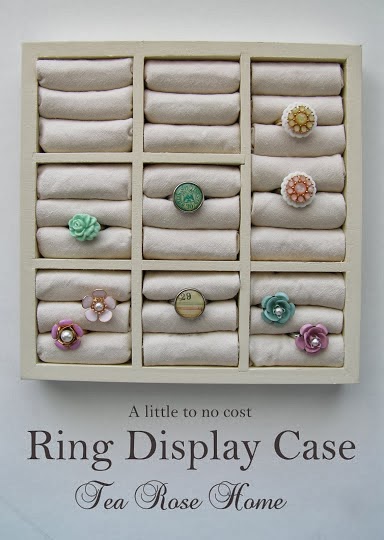 How to Make a Vertical Ring Display and the Use of Anti-Tarnish Cloth ...