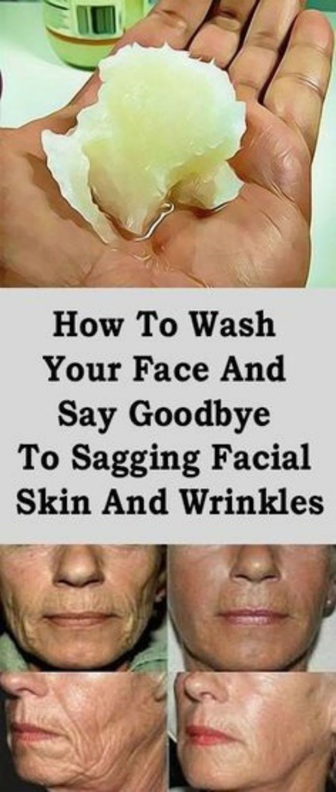 How To Wash Your Face And Say Goodbye To Saggy Facial Skin And Wrinkles Healthy Lifestyle