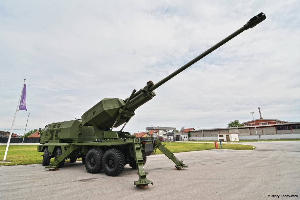 SNAFU!: MGS-25 "Aleksandar" Wheeled Self Propelled Howitzer (155/52 ...