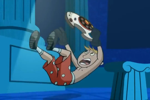 Shirtless Drawn Cartoon Boys & Men: Ron Stoppable in Boxers 4