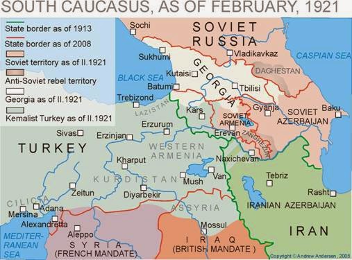 პირველი მსოფლიო ომი და საქართველო: THE CAUCASUS CAMPAIGN