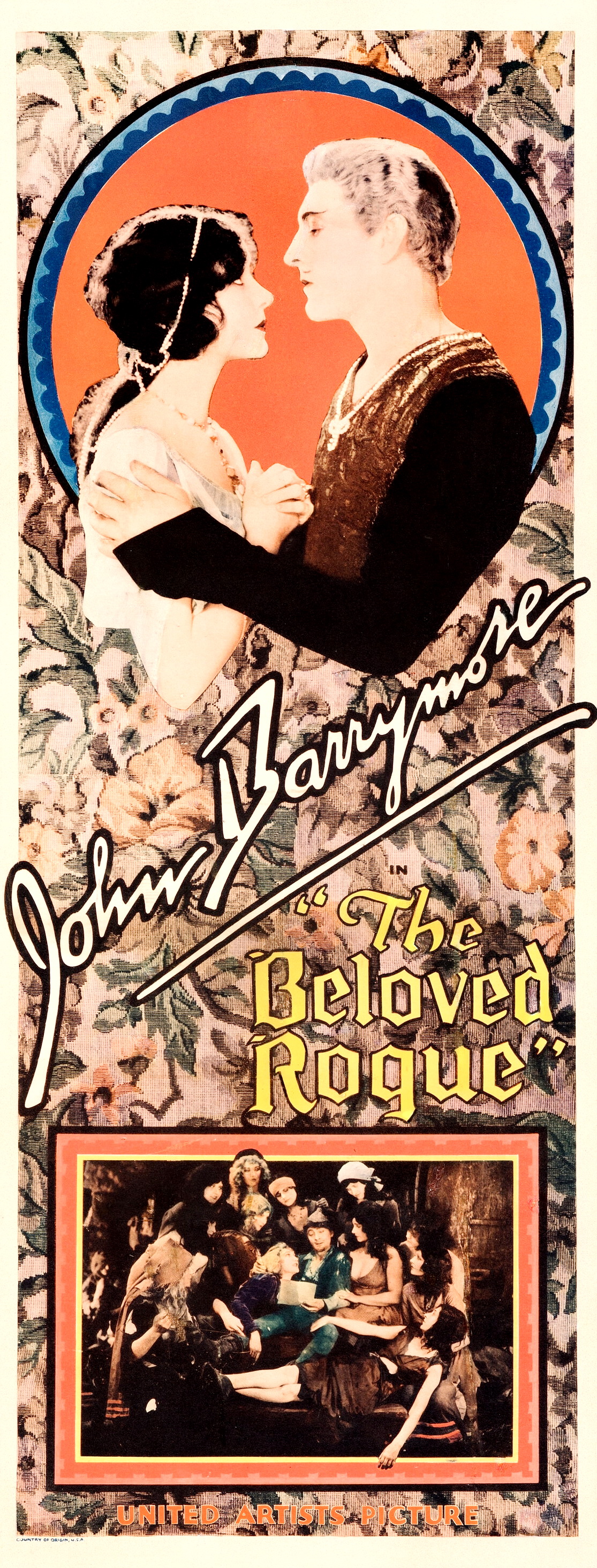 📅1927 🎦EL VAGABUNDO POETA. The Beloved Rogue 🎬Alan Crosland 🎨4 carteles ...