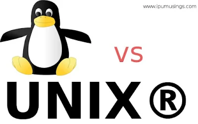 IPU BCA Semester 6 - Linux Environment - Linux vs Unix - IPUMusings.COM