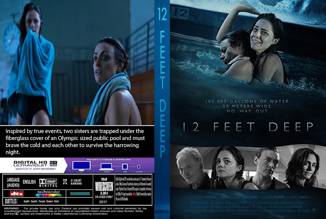 KIM JACOBS UG: 12 FEET DEEP (MOVIE) 2017 DVD COVER