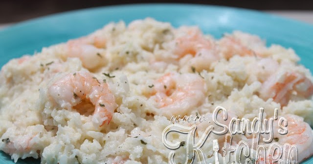 Quick and Easy Mock Shrimp "Risotto" | Sandy's Kitchen