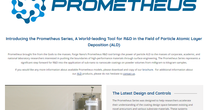 BALD Engineering - Born in Finland, Born to ALD: Forge Nano launch ...