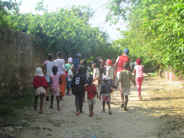 Nature walk - Happy House Kenya - Children of Watamu