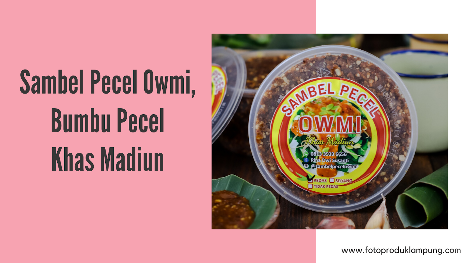 Cara Packing Sambal Pecel Delinewstv