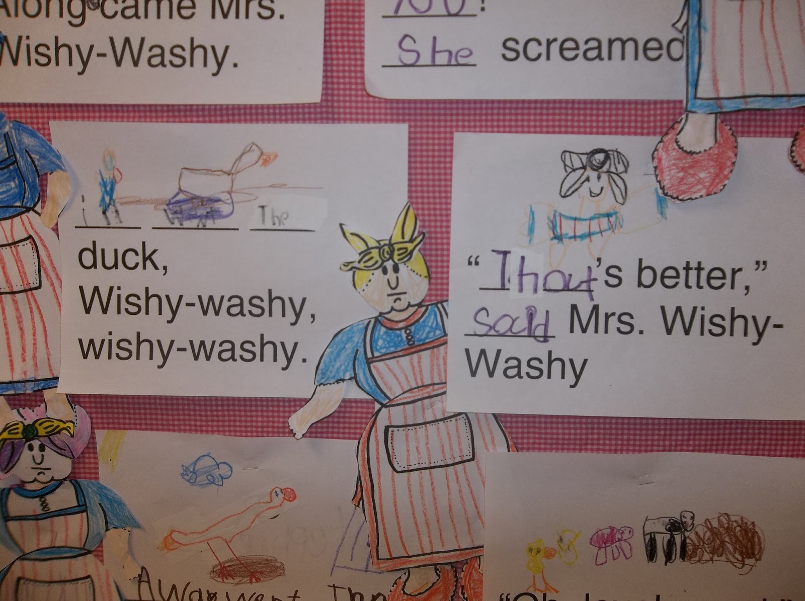 Mrs. Wood's Kindergarten Class: Ms. Wishy Washy!