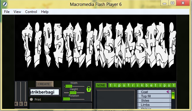 Grafity Creator Software pembuat tulisan gravity ~ Tips-Trik dan Berbagi