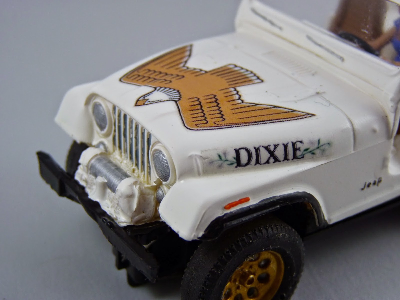 My Scalextric: Daisy Duke's Jeep 'Dixie'