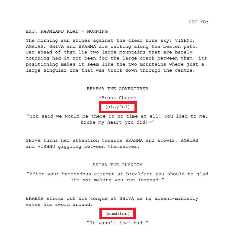 Unit 74 - Video Game Storywriting: Task 3 - Creating Dialogue for Games ...