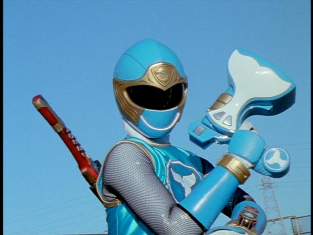 Super Sentai Heroines: Super Sentai Blue Heroines: Suit