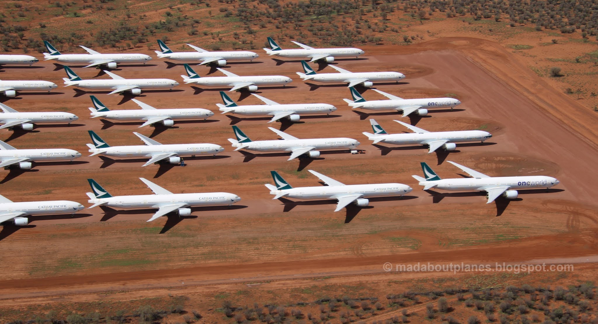 B M B Photography: Asia Pacific Aircraft Storage - Alice Springs