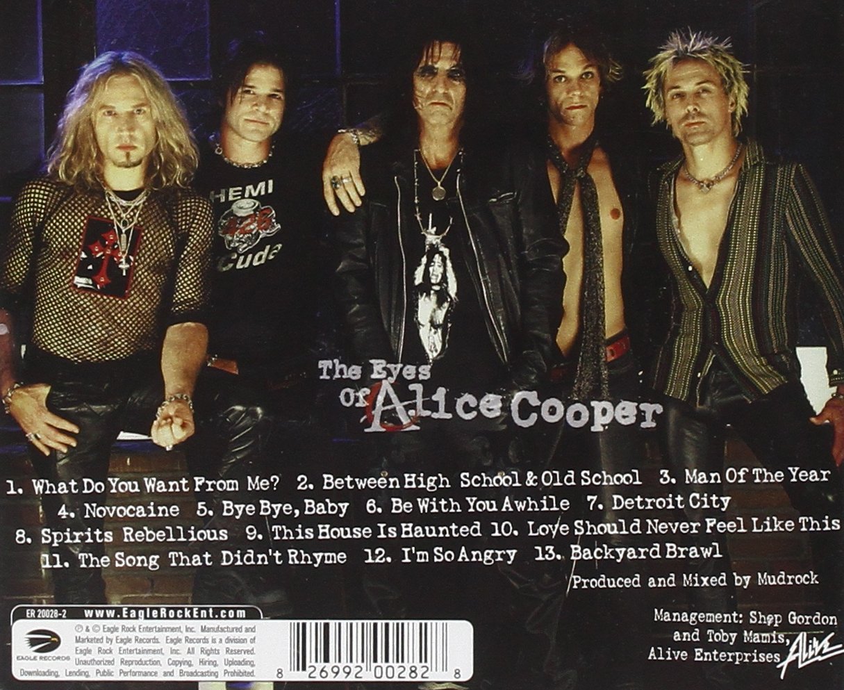 Classic Rock Covers Database: Alice Cooper - The Eyes of Alice Cooper ...