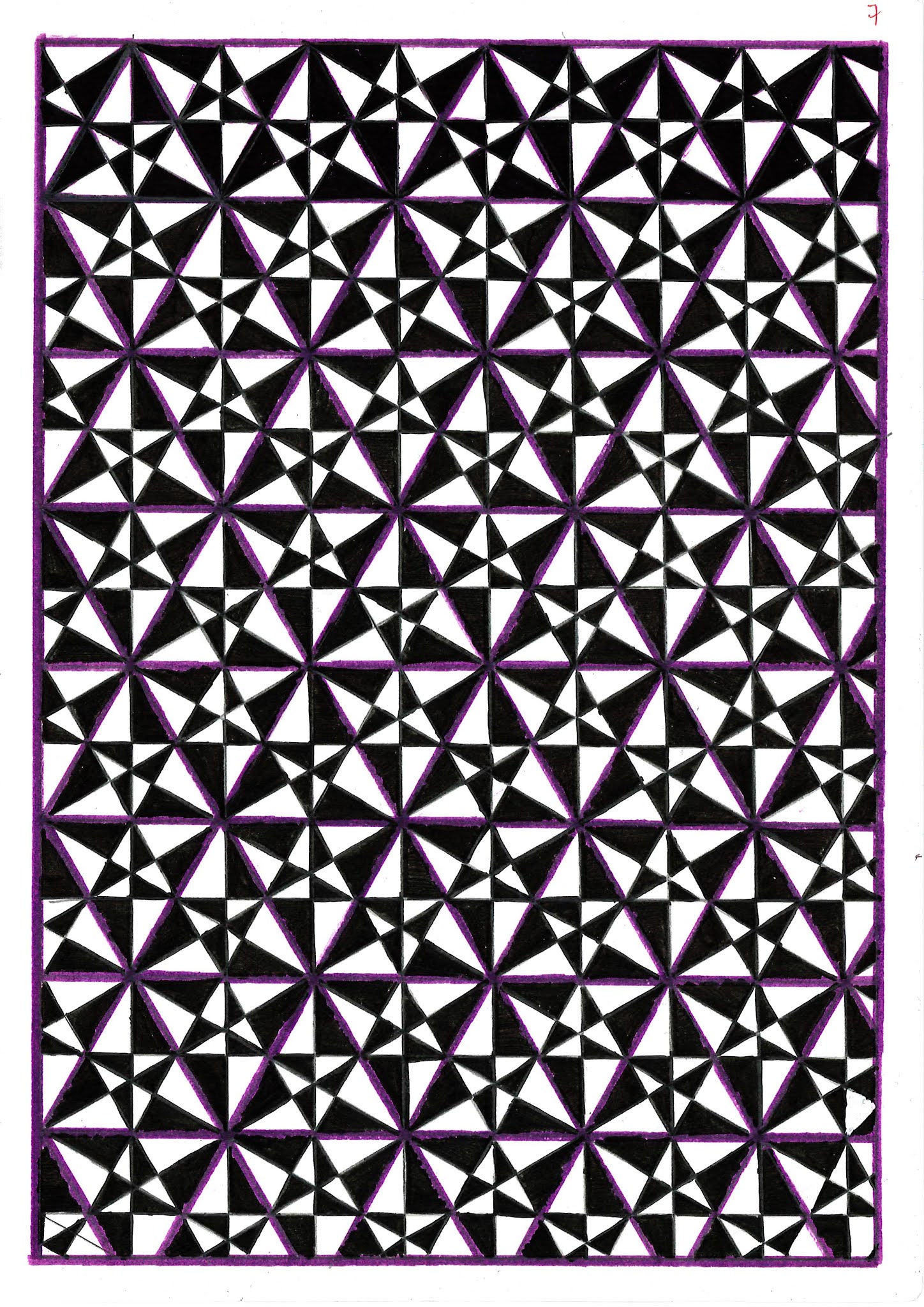 TRIÁNGULO. MÓDULO. RED ISOMÉTRICA 2 | .imagenesola imagen y la ...