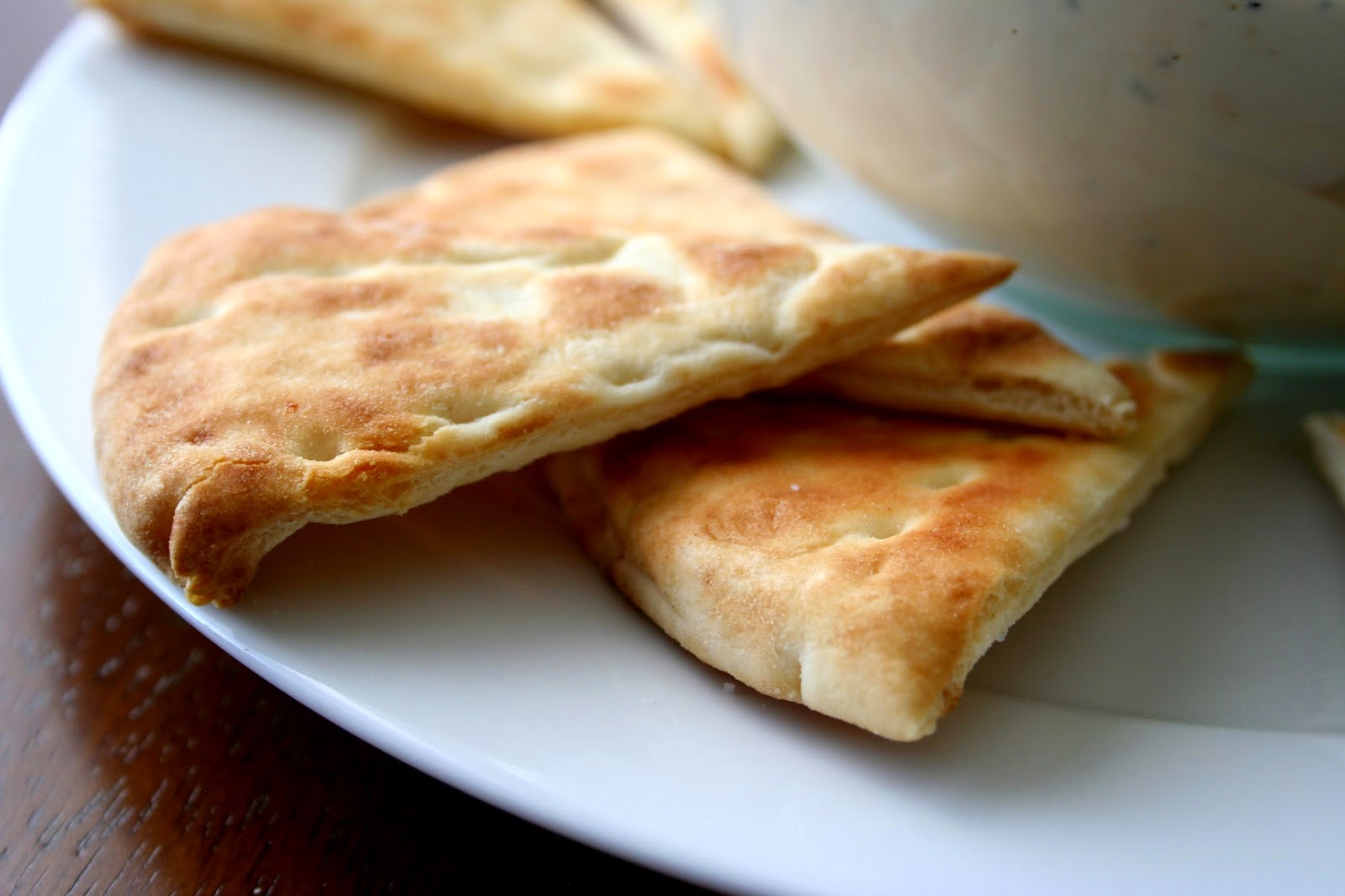Everything Hummus and Homemade Toasted Pita Chips