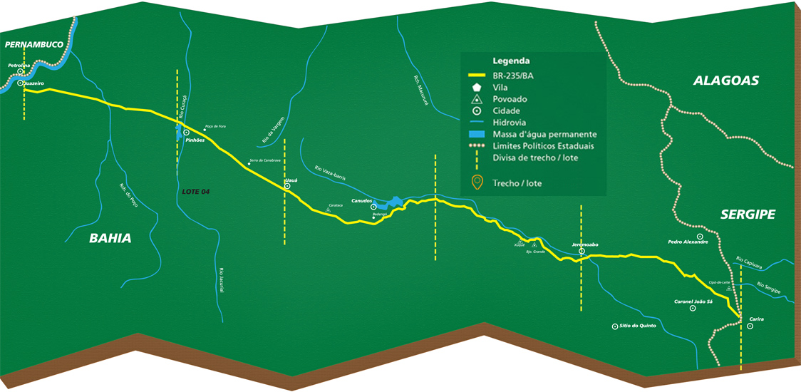 dedemontalvao: BR-235/BA-SE -Mesmo o sonho de várias gerações tornando ...
