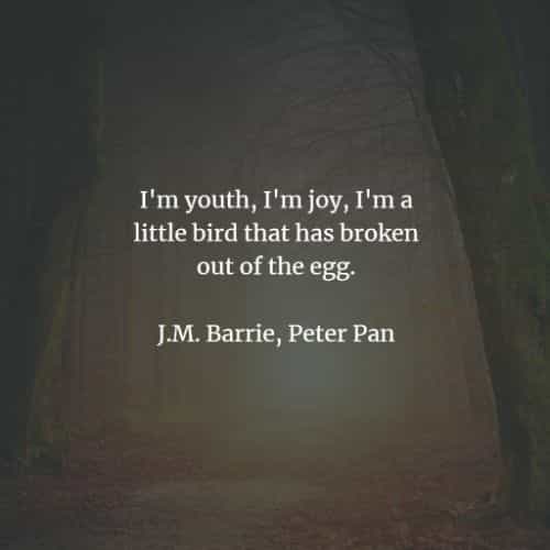 40 Famous Peter Pan quotes and sayings by J.M. Barrie
