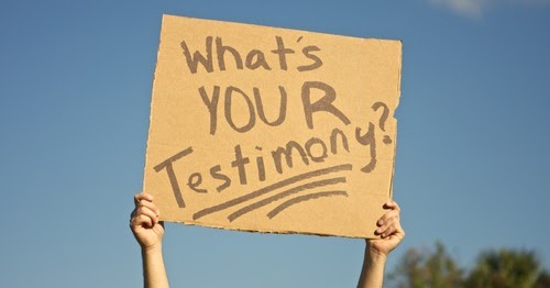 TESTIMONY TIME