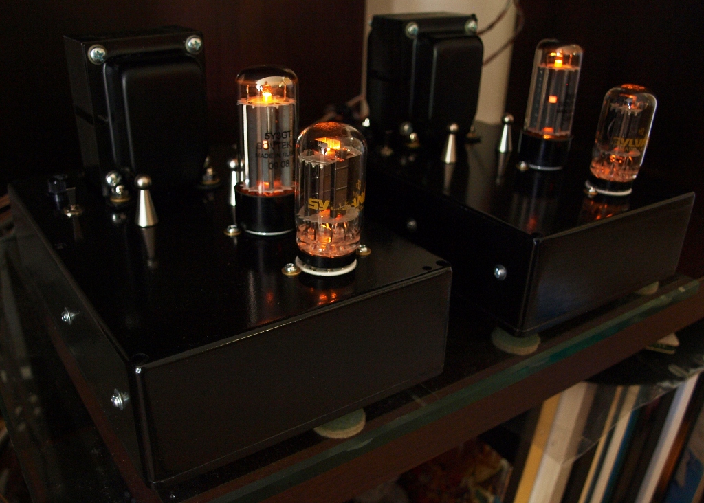 retro-thermionic: "Paris Duo" - 6EM7 monoblock power amplifier