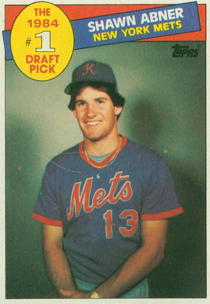 Former Mets Number One Draft Pick: Shawn Abner (1984)