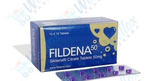 Buy Fildena 50 Mg (Sildenafil Citrate) | Side Effects | Reviews | Dosage