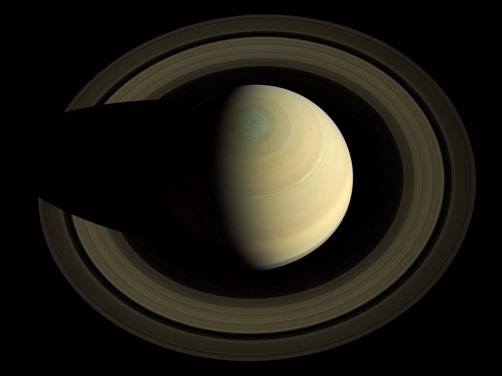 All about Saturn | Surface , Structure , Moon , Atmosphere and History