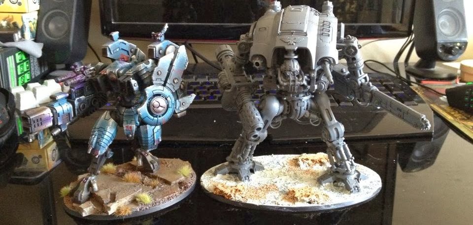 Cold Painting Table: Size Comparison between a Riptide and an Imperial ...